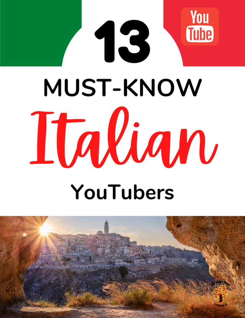 13 Must-Know Italian YouTubers for Learning Italian - The Happy Maple ...